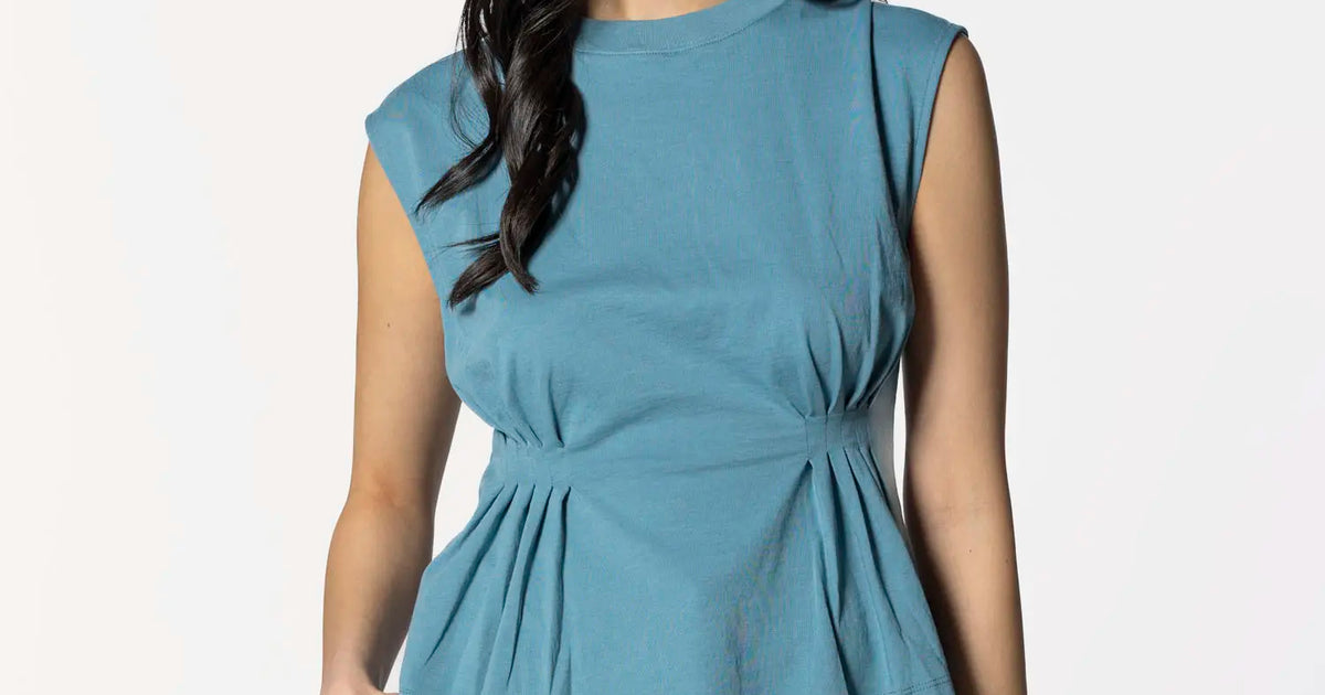Meg Pleated Tank